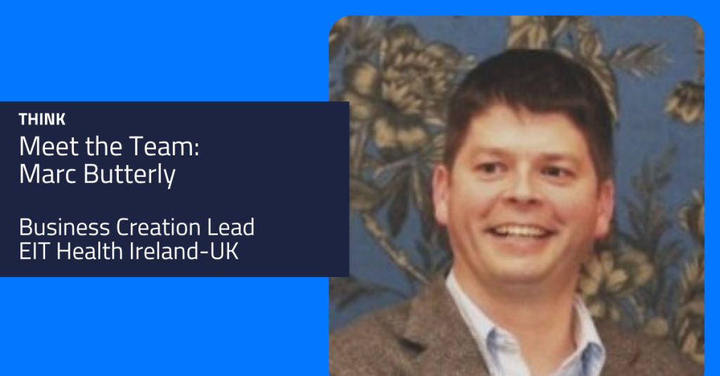 'Meet the Team' - Marc Butterly - EIT Health