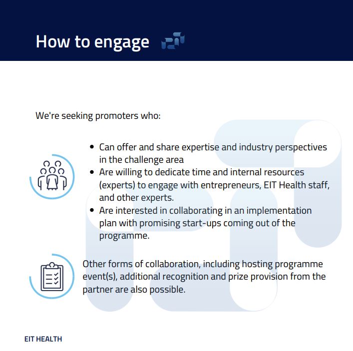 Open Innovation programme - EIT Health