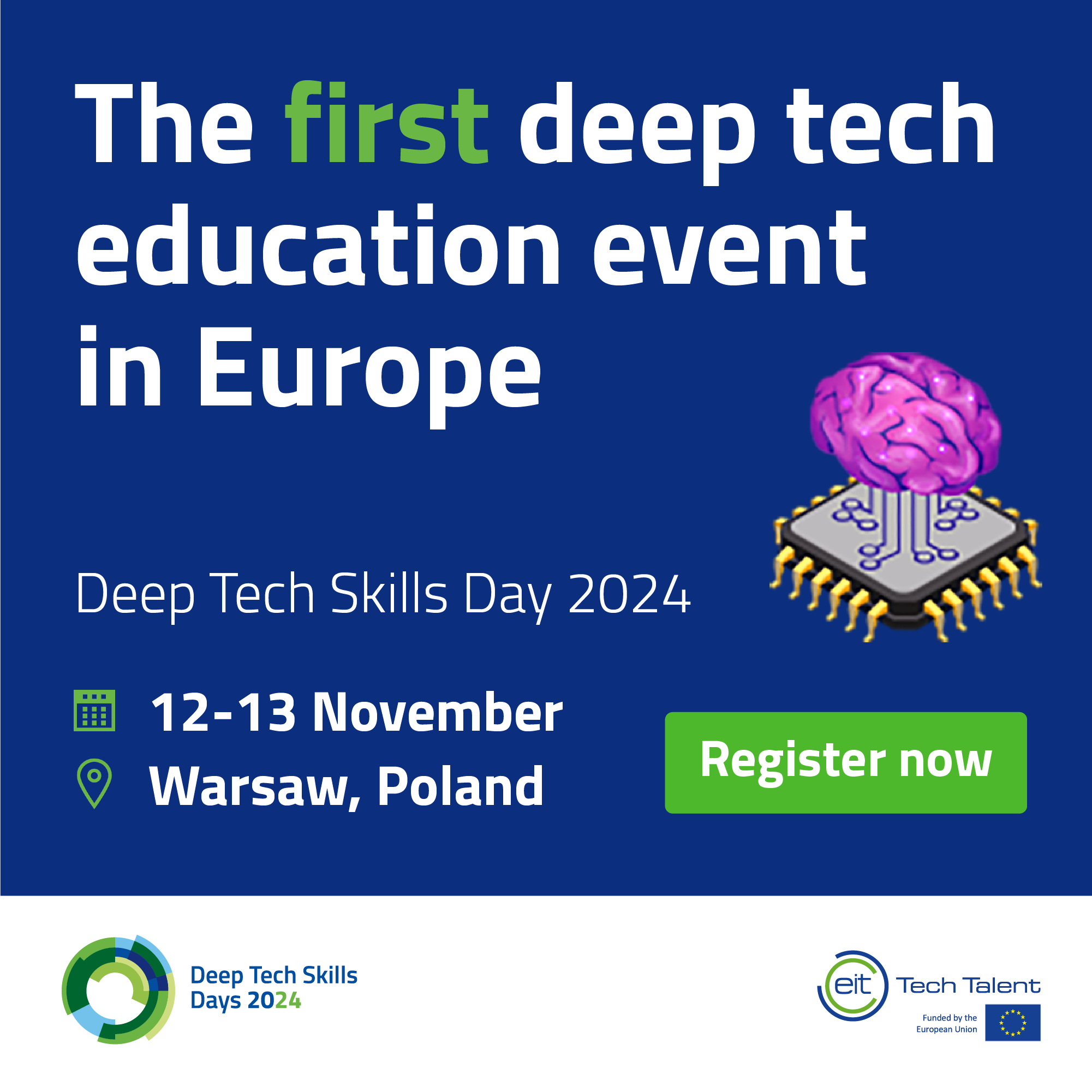 Deep Tech Skills Days 2024 - EIT Health